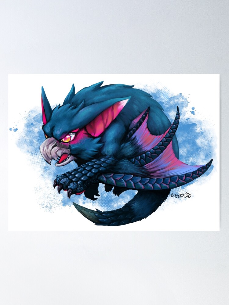 Monster Hunter Nargacuga Chibi