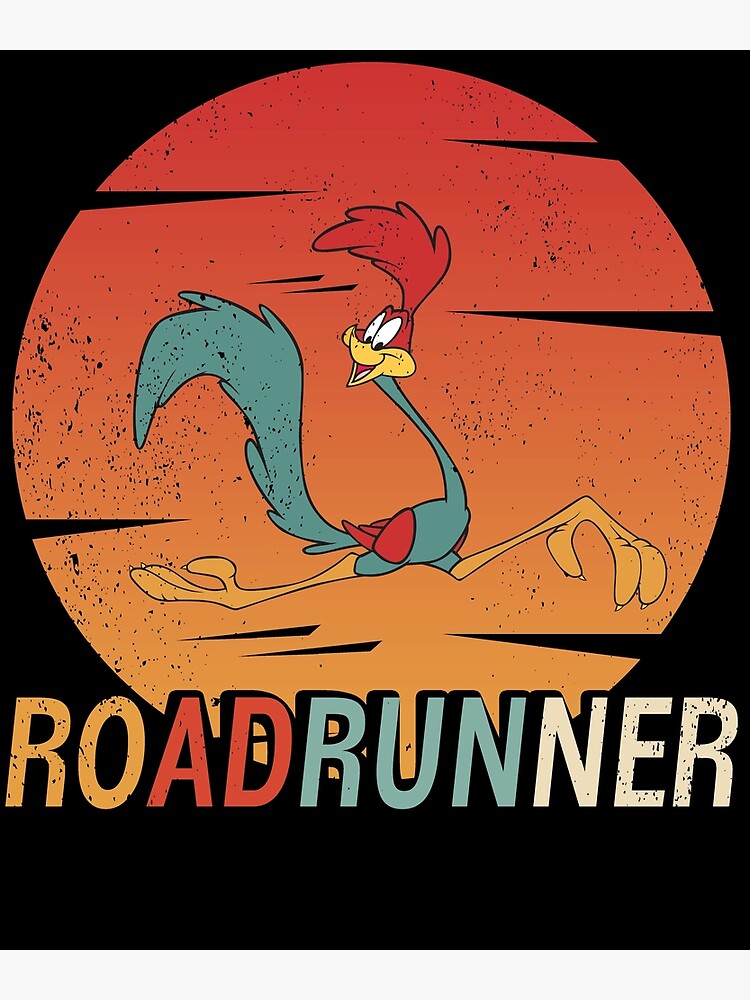 "Vintage Retro Roadrunner Silhouette" Poster for Sale by doanvinh01 ...