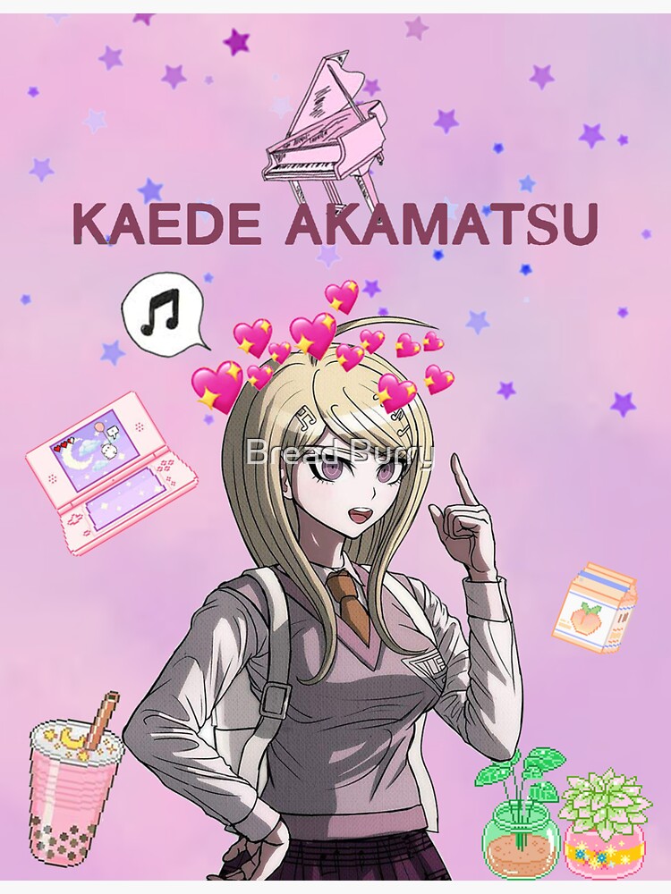 "Aesthetic Kaede" Sticker by ShumaiShuichi | Redbubble