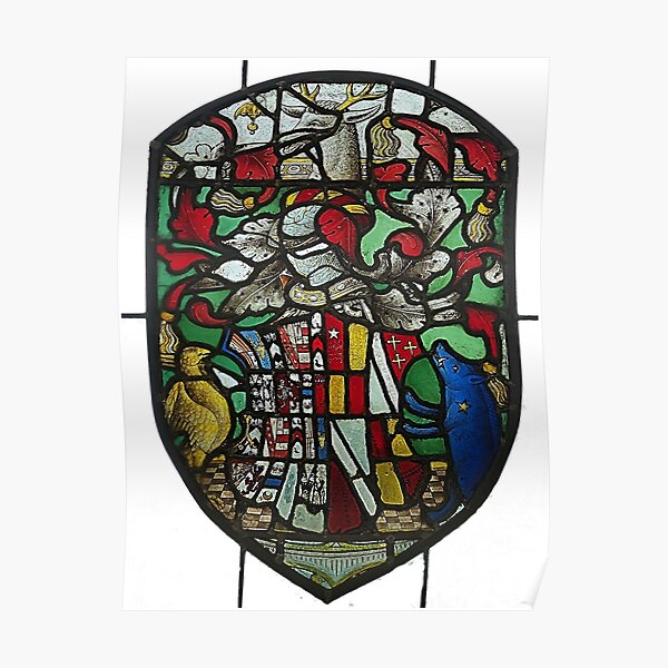 "Stained Glass, Burrell Collection 7" Poster for Sale by MagsWilliamson ...