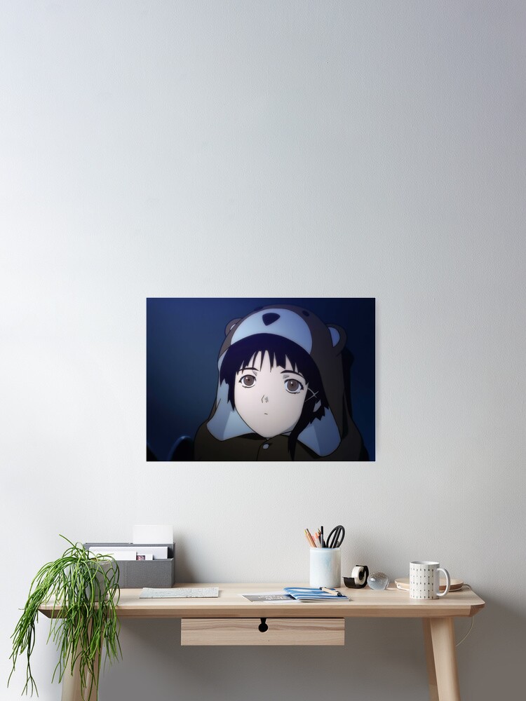 "Serial Experiments Lain, Iwakura Lain Teddy Bear Costume" Poster for ...