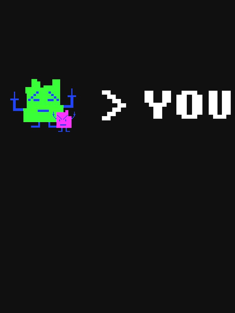 "Mooninites > You" T-shirt for Sale by Venusta | Redbubble | boxxy t ...