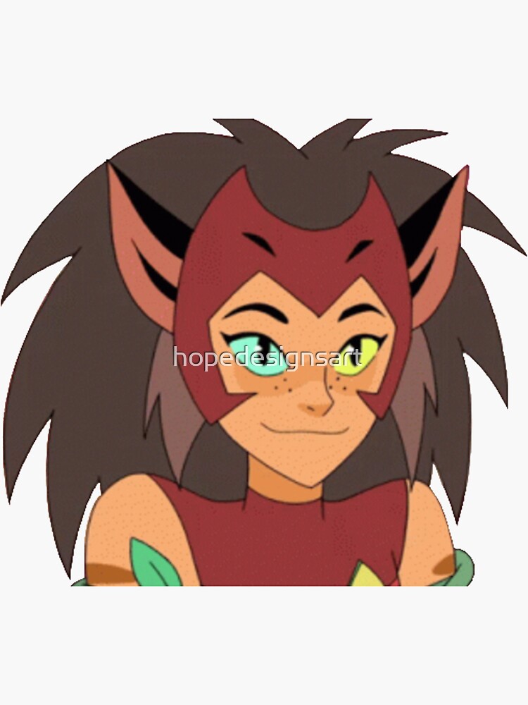 "catra" Sticker by hopedesignsart | Redbubble