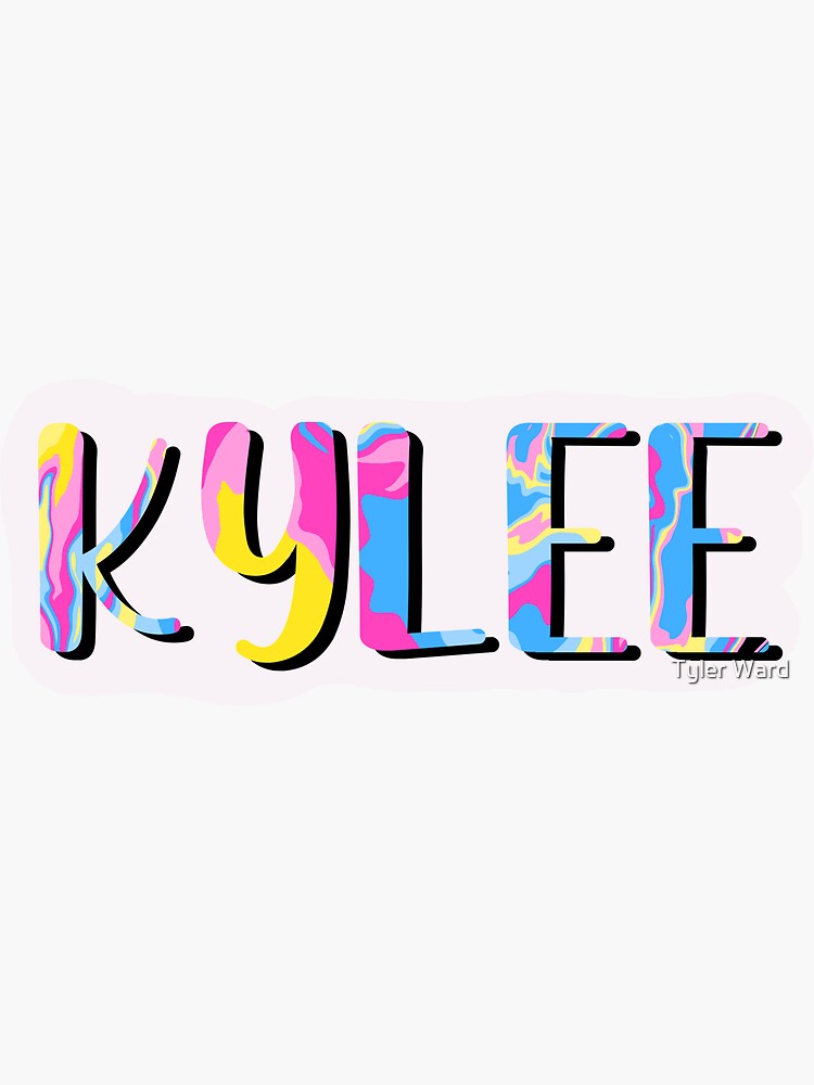"Kylee" Sticker for Sale by Tyler Ward | Redbubble