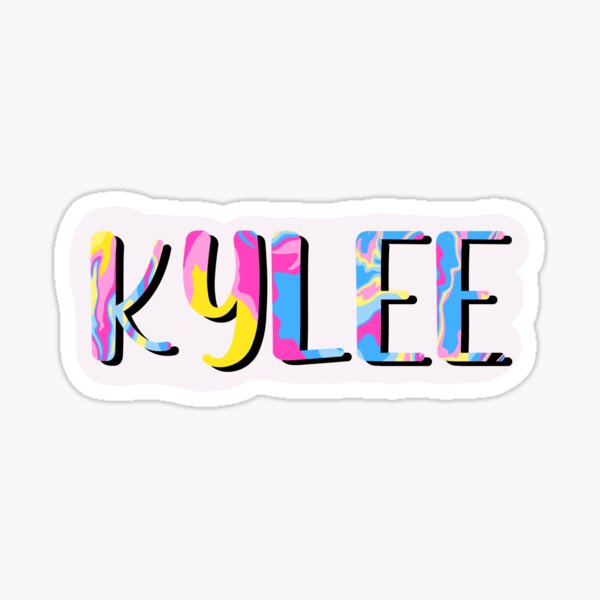"Kylee" Sticker for Sale by Tyler Ward | Redbubble
