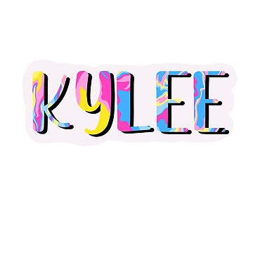 "Kylee" Sticker for Sale by Tyler Ward | Redbubble