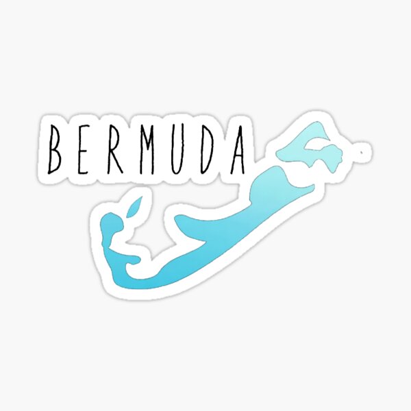 "Bermuda" Sticker for Sale by sawasho | Redbubble