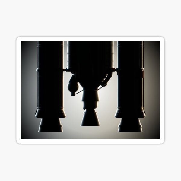 "ARIANE 5 - MYSTERY ROCKET" Sticker by StanleyCreative | Redbubble