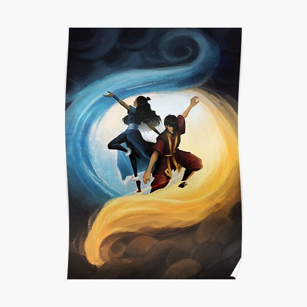 "Zutara Week 2016" Poster for Sale by nymre | Redbubble