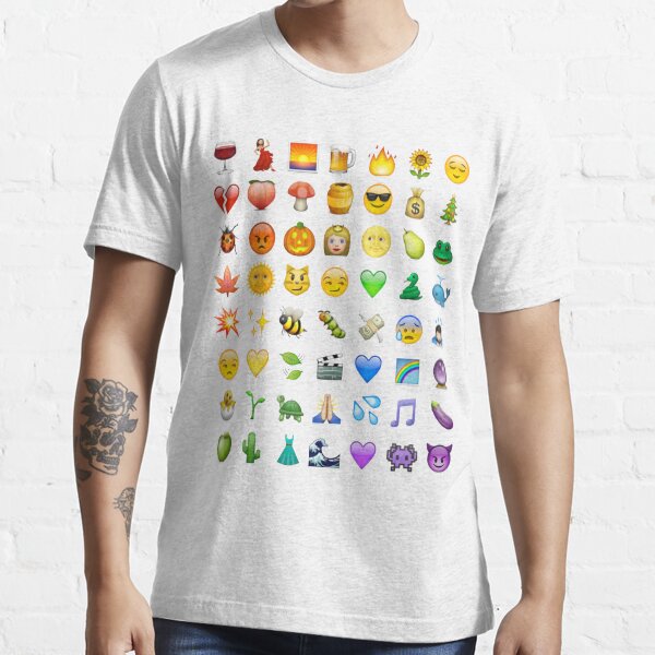 "Emoji Rainbow" T-shirt for Sale by 221brit | Redbubble | emoji t ...