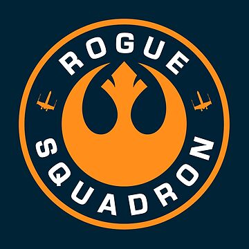 "Rogue Squadron" Sticker for Sale by palevermilion | Redbubble