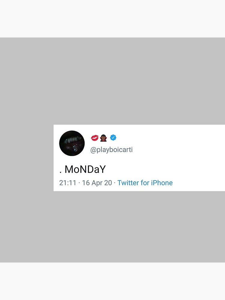 "Playboi carti tweet" Pin for Sale by Peinvstheworld | Redbubble