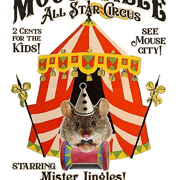 "Mouseville" Sticker for Sale by segrob | Redbubble