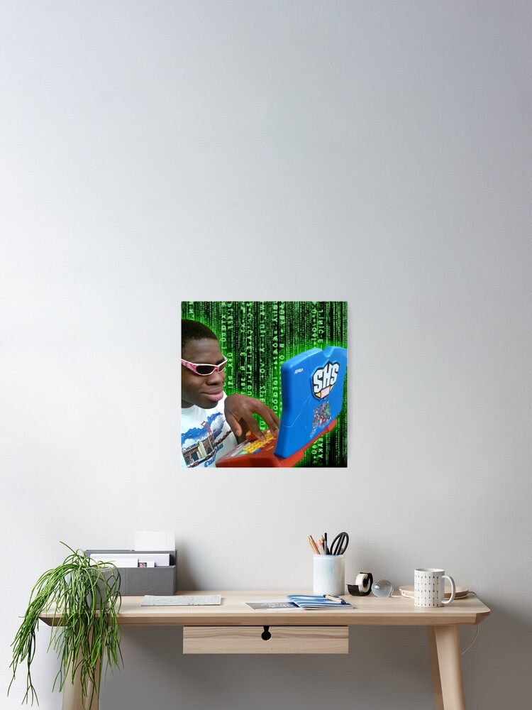 "Ryan Beckford - Black Hackerman Matrix" Posterundefined by Korben00 ...