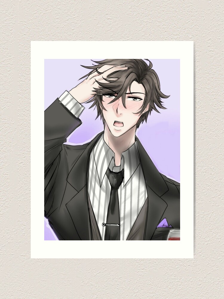 "Jumin Han - Mystic Messenger" Art Print by adrianaloleng | Redbubble