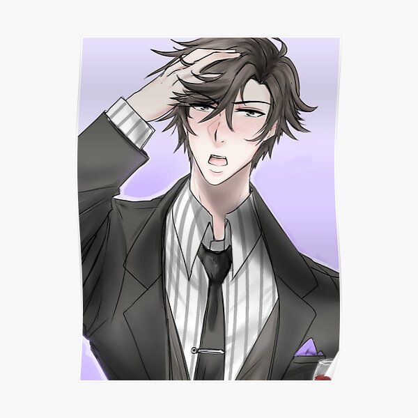 "Jumin Han - Mystic Messenger" Poster for Sale by adrianaloleng | Redbubble