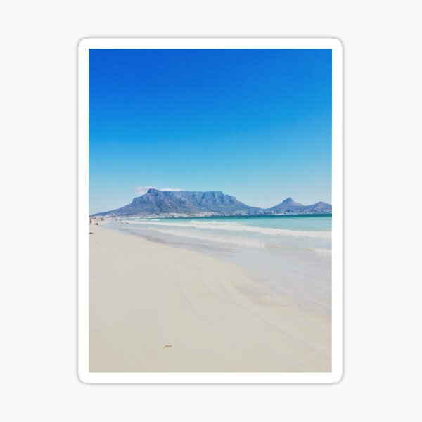 "Cape Town | Table Mountain" Sticker for Sale by africanvisuals | Redbubble