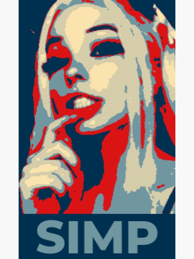 Belle Delphine SIMP Alert Premium Matte Vertical Poster sold by ...