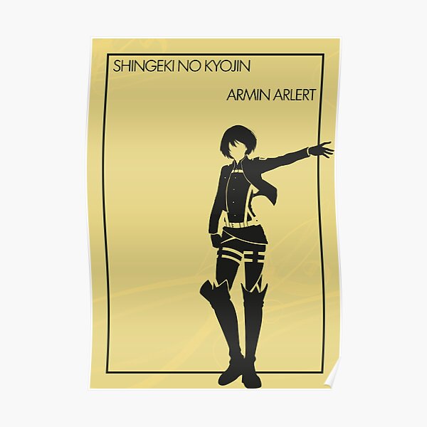 "Armin" Poster by the-minimalist | Redbubble