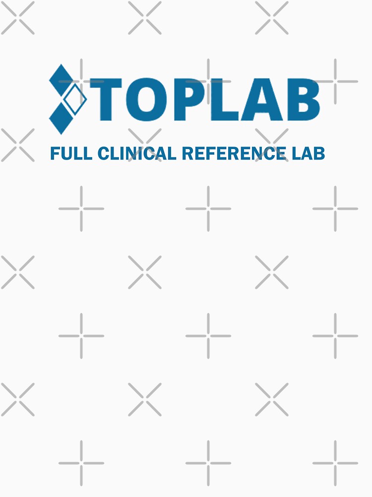 "TOPLAB Full Clinical Reference Lab" T-shirt for Sale by artwork-of-krb ...