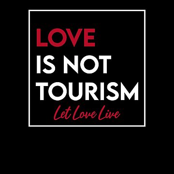 "Let Love Live LDR" Fitted T-Shirt for Sale by RainbowPandas | Redbubble