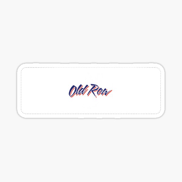 "Extra Small Old Row" Sticker by nstrasser | Redbubble
