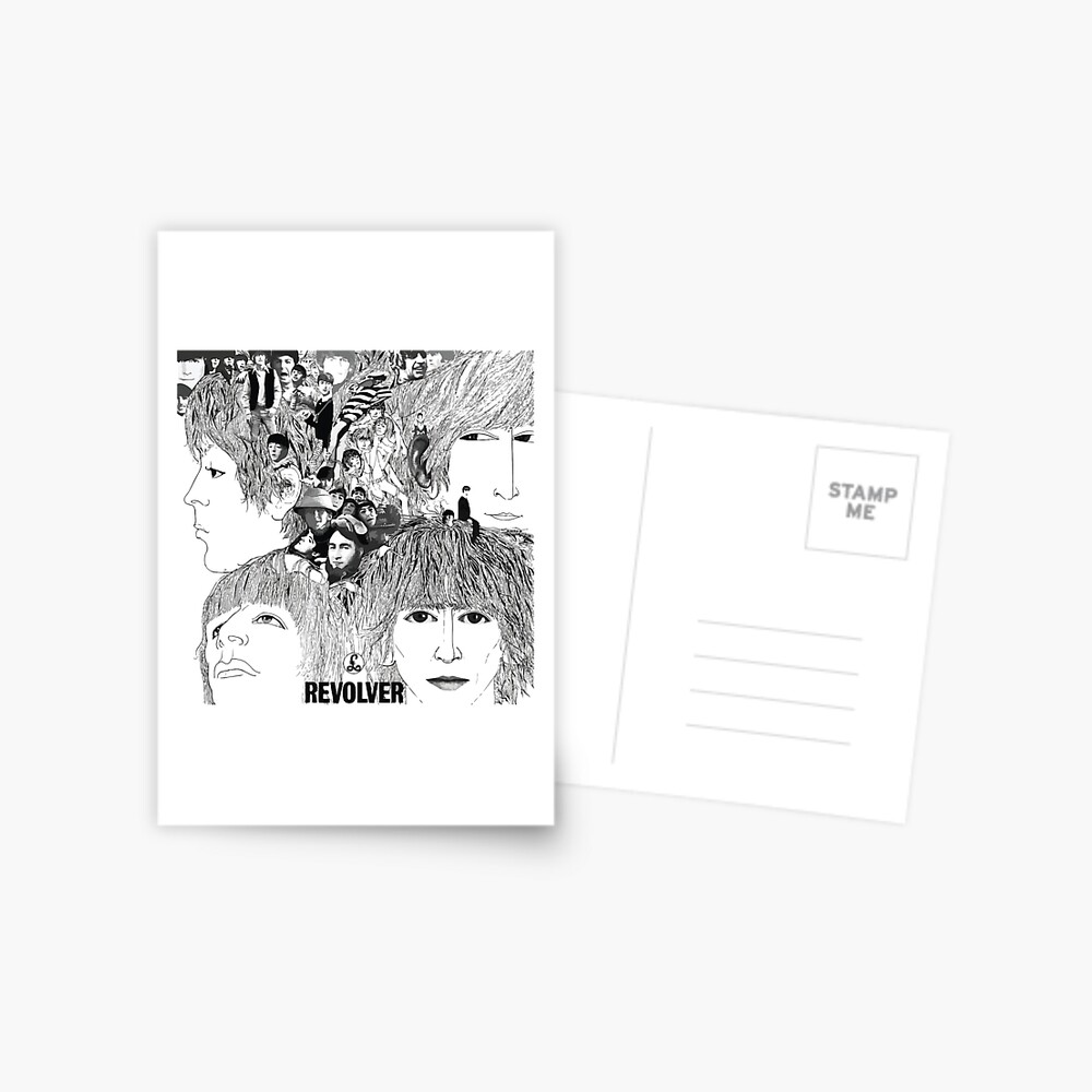 "Revolver Album Cover" Postcard by Mabenton1336 | Redbubble