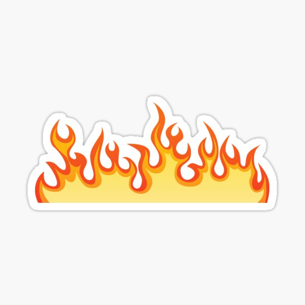 "Fire hot rod" Sticker for Sale by ayoubel16 | Redbubble