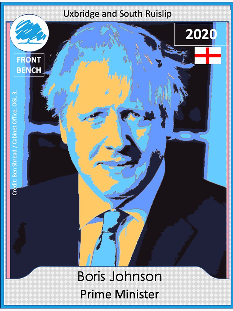 "Boris Johnson Prime minister collectible sticker" Sticker for Sale by ...