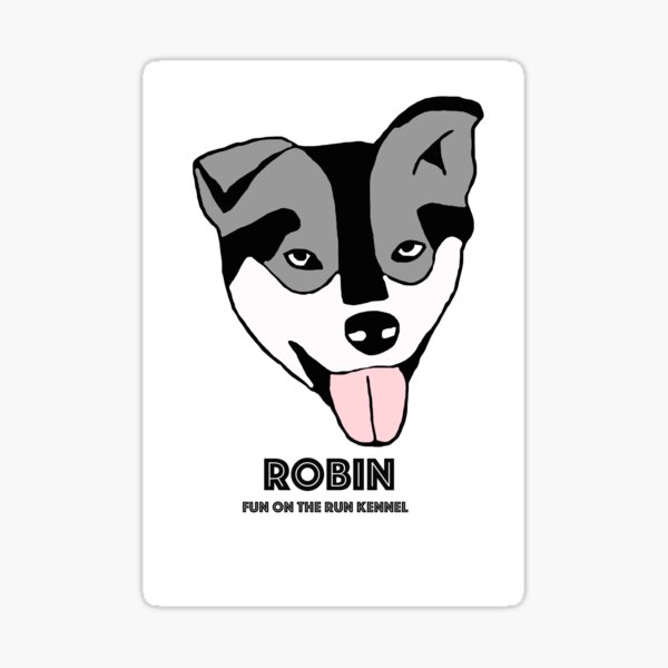 "Robin" Sticker by funontherun | Redbubble