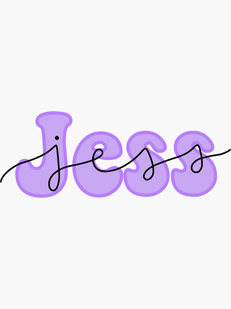 "Jess Custom" Sticker for Sale by AmandazDesigns | Redbubble