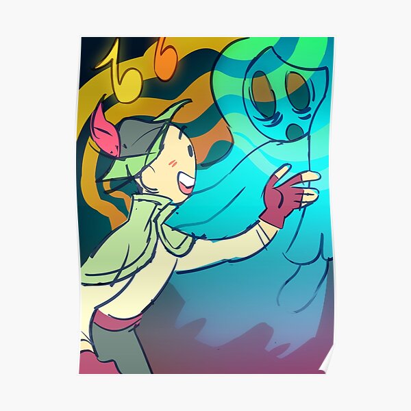 "Wandersong Bard and Ghost Princess Vibing" Poster by novalich | Redbubble
