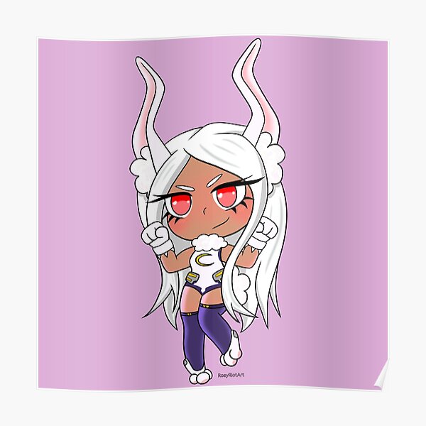 "Miruko Chibi" Poster by RosyRiotArt | Redbubble