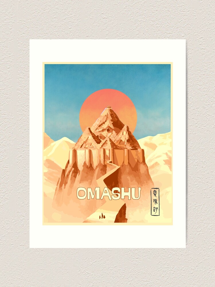 "Omashu Travel Poster" Art Print for Sale by iypuff123 | Redbubble