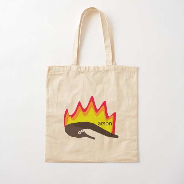 "Arson Worm On A String" Tote Bag for Sale by WebApparel | Redbubble