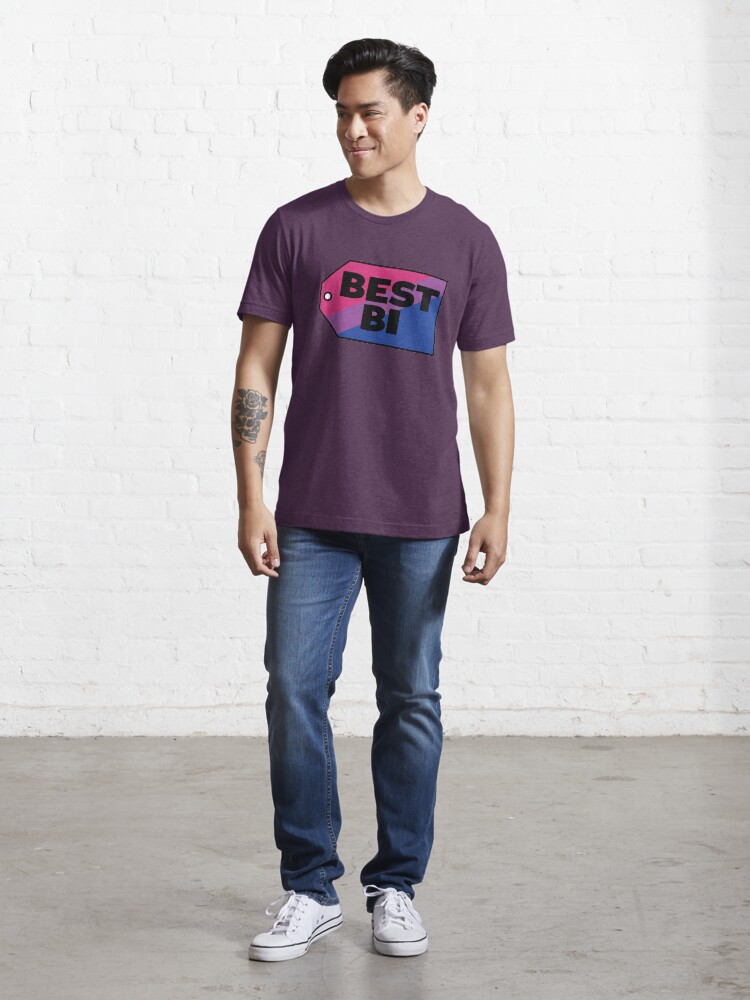 "Best Bi" T-shirt for Sale by ArtJoshua | Redbubble | bi t-shirts ...
