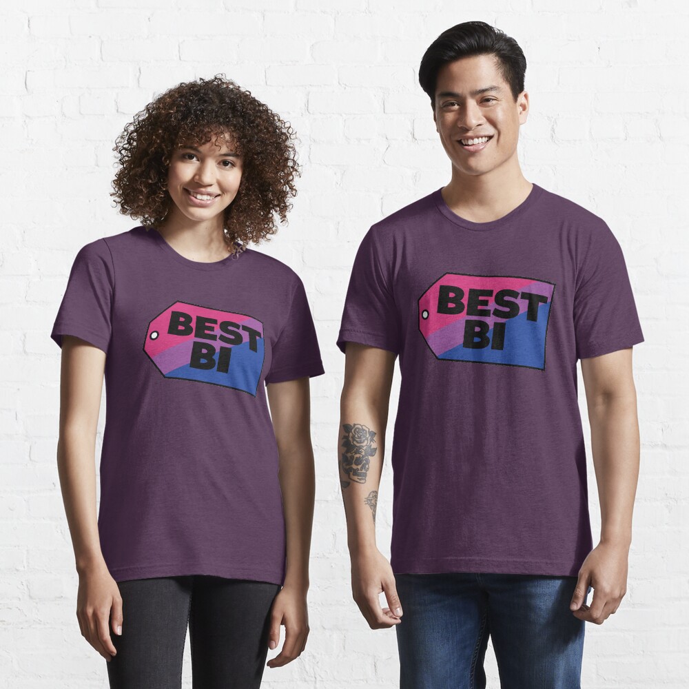 "Best Bi" T-shirt for Sale by ArtJoshua | Redbubble | bi t-shirts ...