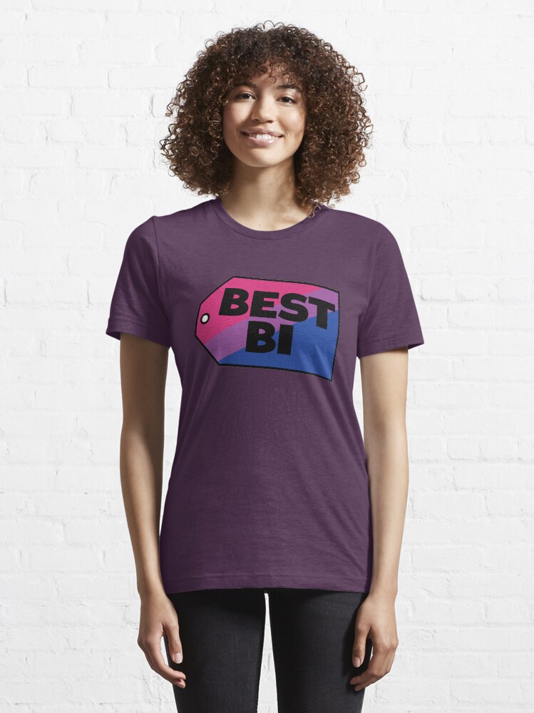 "Best Bi" T-shirt for Sale by ArtJoshua | Redbubble | bi t-shirts ...