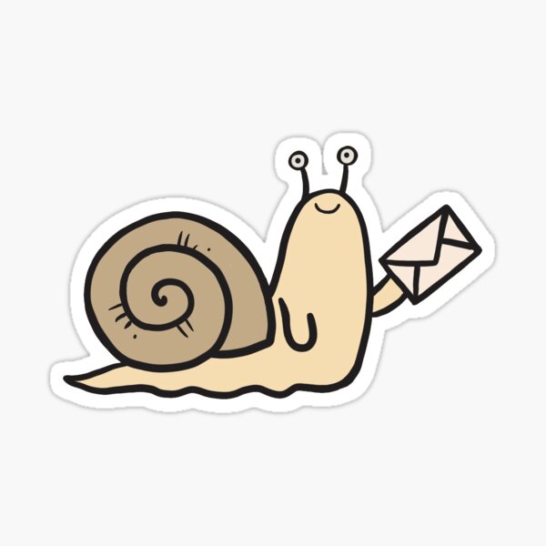 Snail Mail Stickers | Redbubble