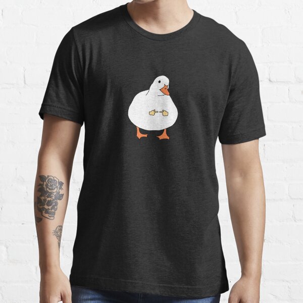 "Shy goose" T-shirt for Sale by AriaVelez | Redbubble | goose t-shirts ...