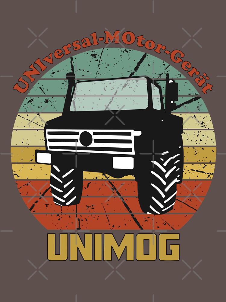 "Unimog Retro" T-shirt for Sale by Groenendijk | Redbubble | unimog t ...