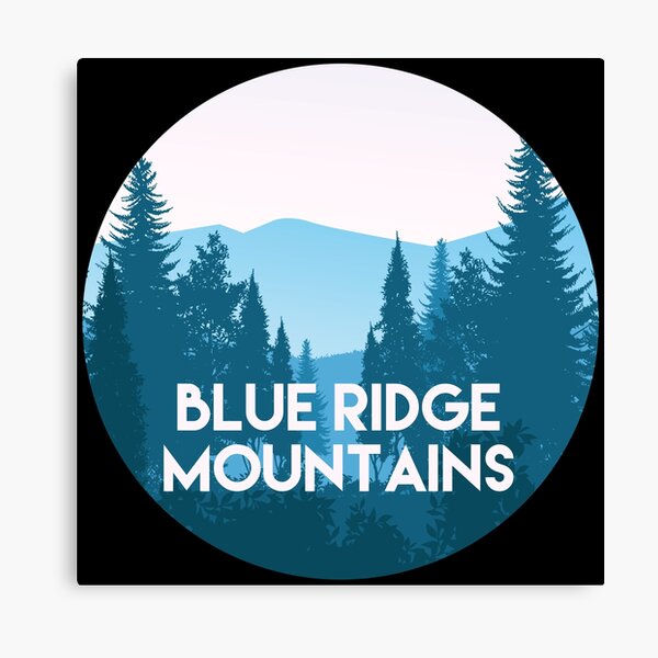 Blue Ridge Mountains Canvas Prints | Redbubble