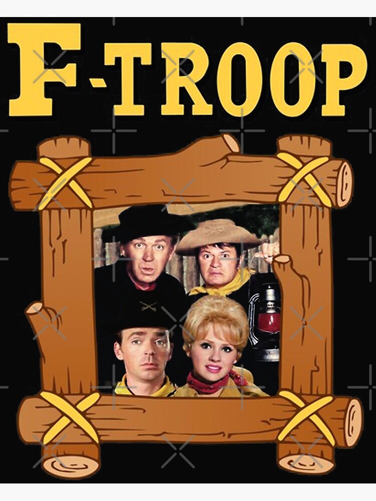 "F Troop Shirt" Framed Art Print for Sale by gloriaknaus | Redbubble