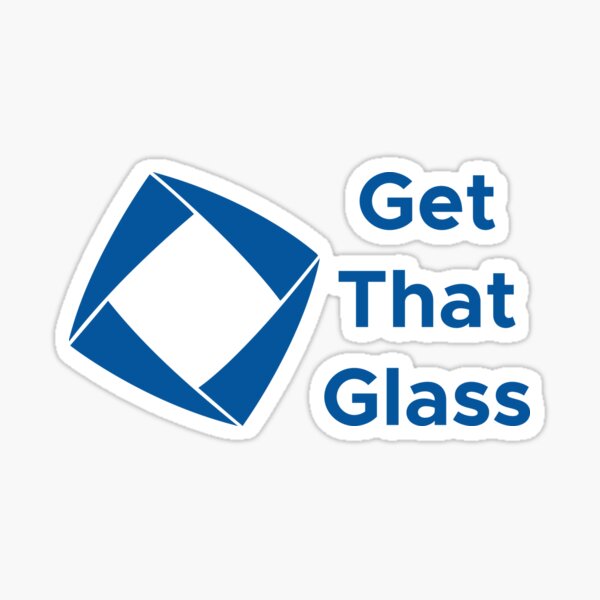 "Get that Glass DECA" Sticker for Sale by GraphicsByLivvy | Redbubble