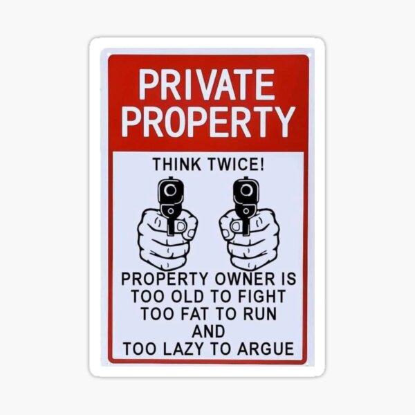 "Funny second Amendment design " Sticker for Sale by TimShane | Redbubble