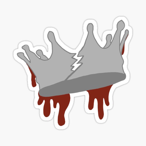 "Red Queen Crown" Sticker for Sale by KodiSkye | Redbubble