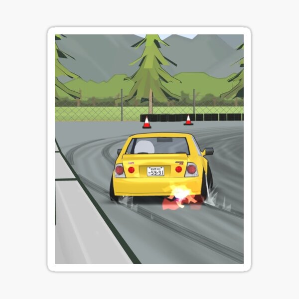 "CarToon Lexus IS300 / Toyota Altezza" Sticker for Sale by theHobbiest ...