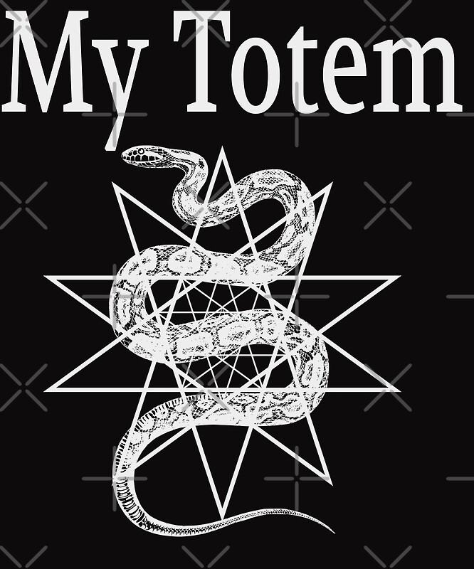 "Totem Spirit Animal - SNAKE." by Creative128 | Redbubble