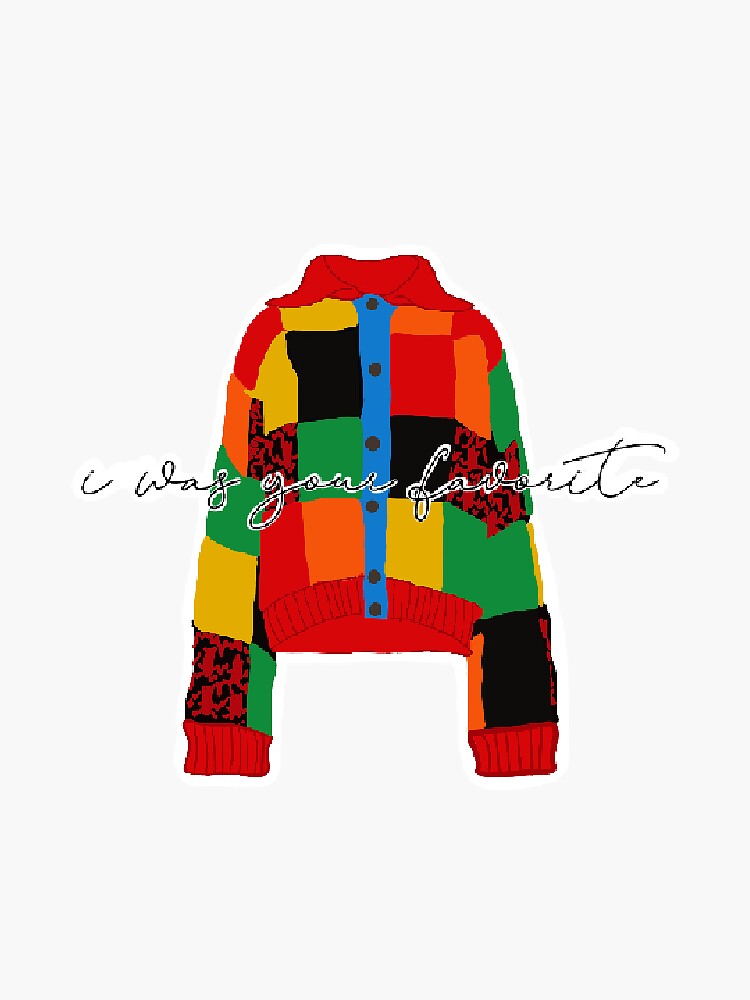 "Taylor X Harry Cardigan sticker" Sticker for Sale by whatsurrising ...