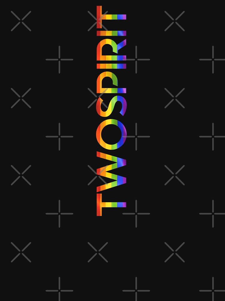 "Two Spirit LGBTQ Design" T-shirt for Sale by Shuina | Redbubble | lgbt ...